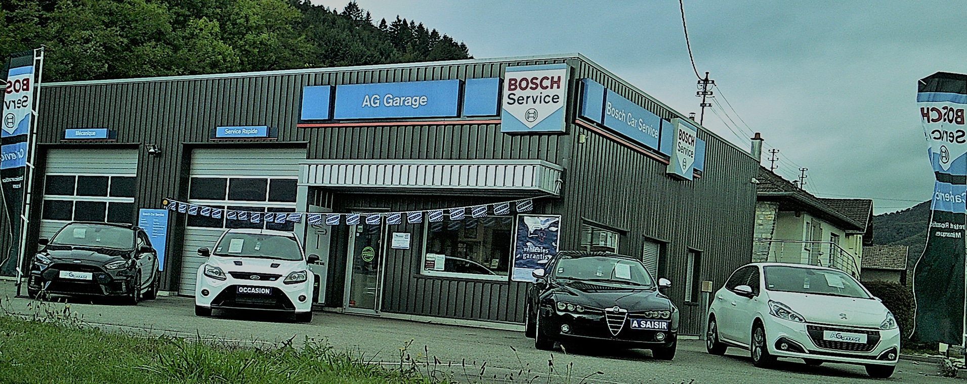 Vente VN/VO et Maintenance Multi-marques - Bosch Car Services - AG GARAGE